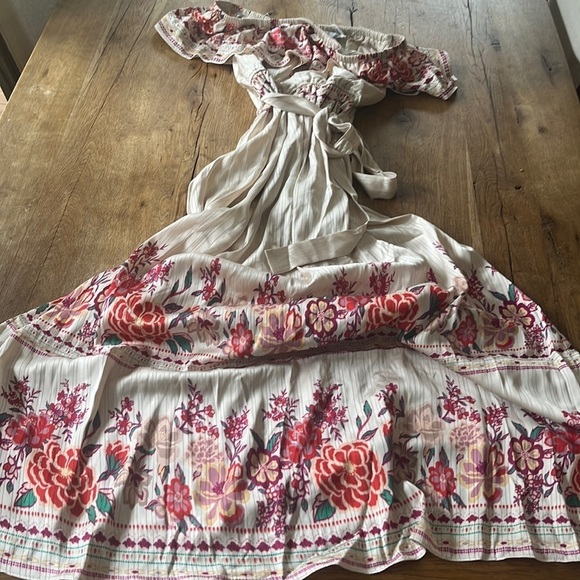 Emily Wonder | Dresses | Emily Wonder Floral Long Dress Off The ...